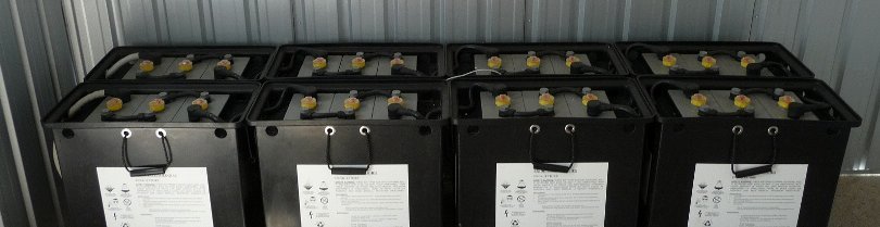 Battery bank - energy storage
