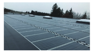 Flexible solar panels